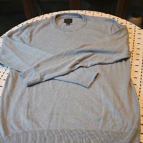 14th & Union | Sweaters | 4th Union Light Blue Crewneck Sweater | Poshmark